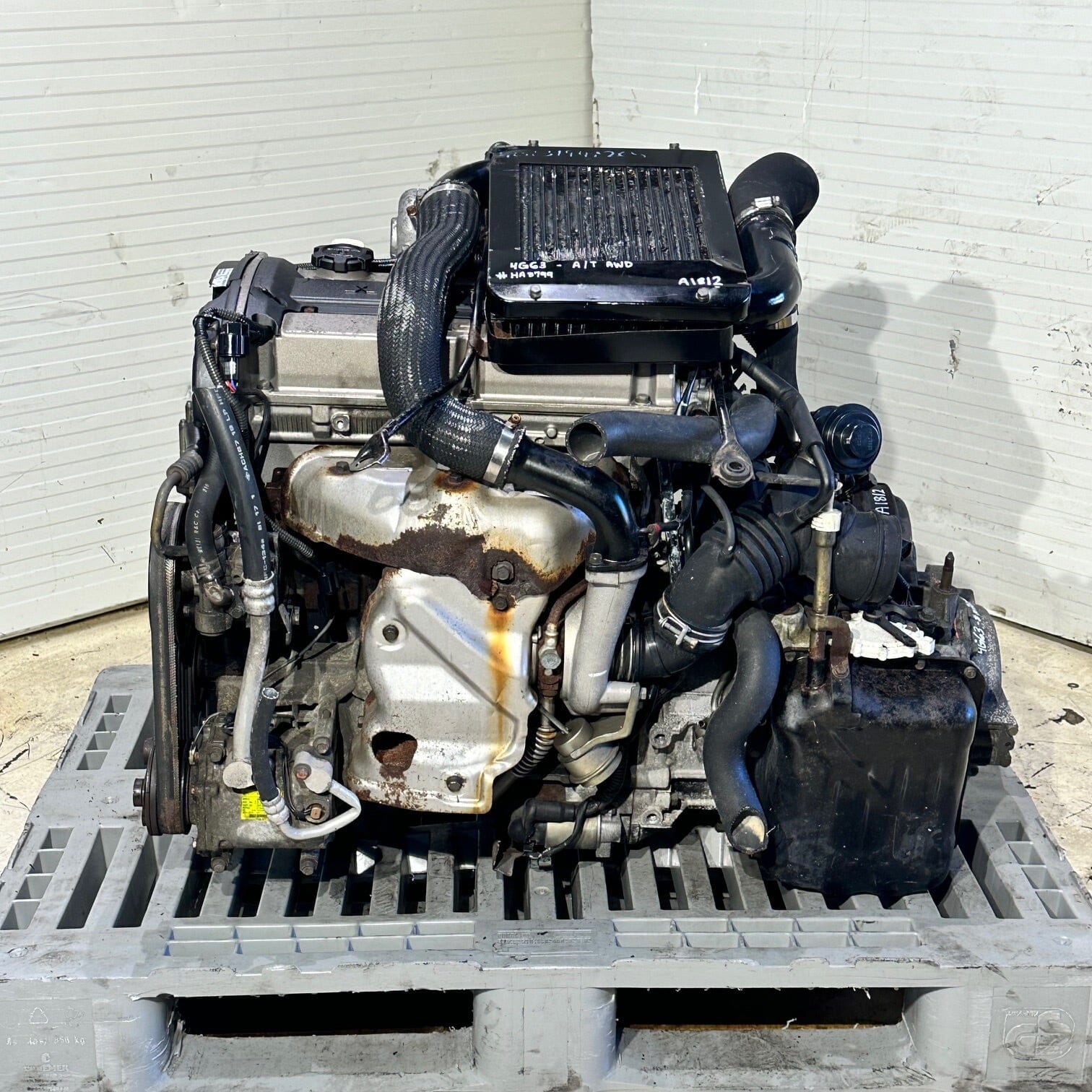 Subaru Legacy 1998 2000 2.0L Jdm Turbo Engine AVCS 5 Speed Manual Tran ...