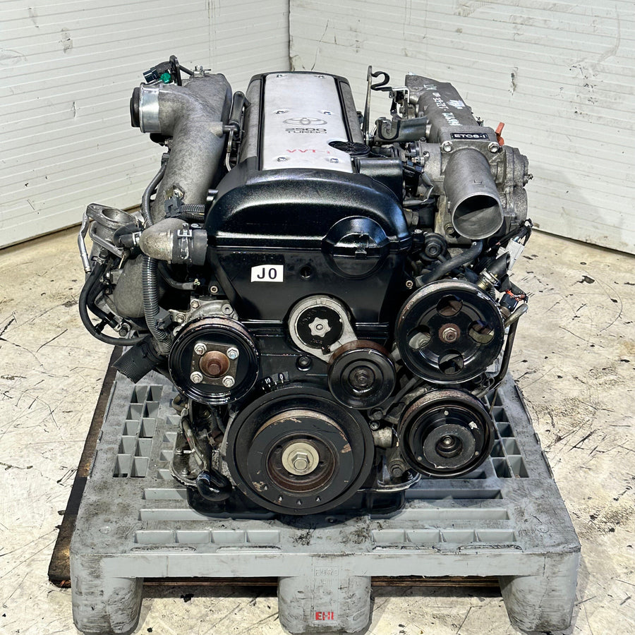 Toyota Chaser Soarer Supra 1JZ-GTE 2.5L Vvt-I Turbo Jdm Actual Engine ...